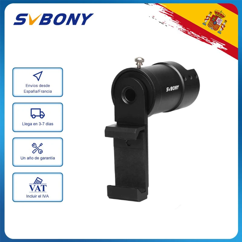 SVBONY 37 46mm Rifle Scope Phone Adapter Connector para caza ...