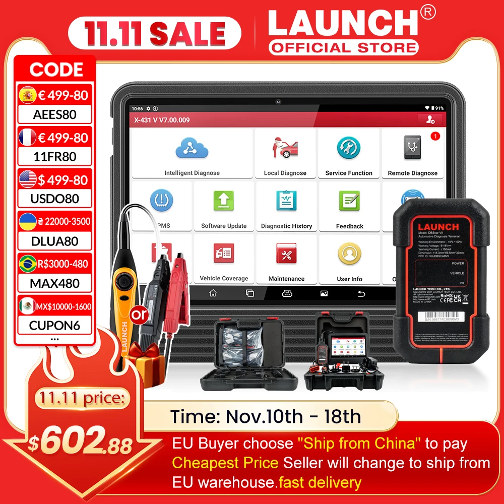 LAUNCH-X431-PRO-V-5-0-DBScar-VII-VCI-Car-Diagnostic-Tools-CAN-FD-DOIP ...