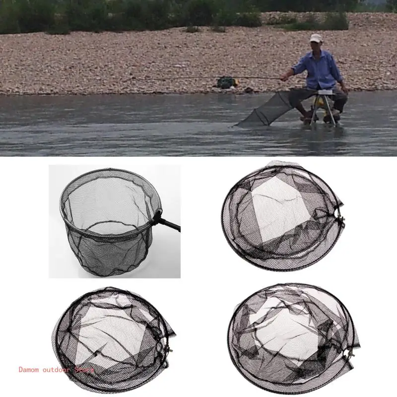 Large-Fishing-Net-Collapsible-Fish-Landing-Net-Detachable-Handle ...