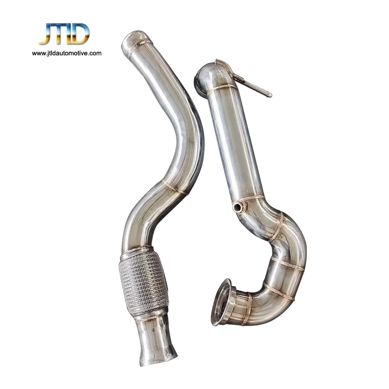 Front-pipe-Downpipe-For-Mercedes-Benz-CLA45-AMG-SS304-Stainless-Steel ...