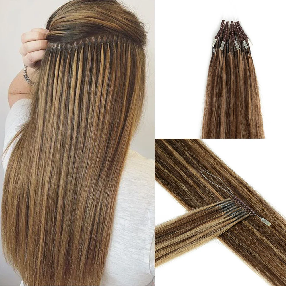 Micro-Bead-Human-Hair-Extensions-8D-Silicone-Nano-Ring-Hair-Invisible ...