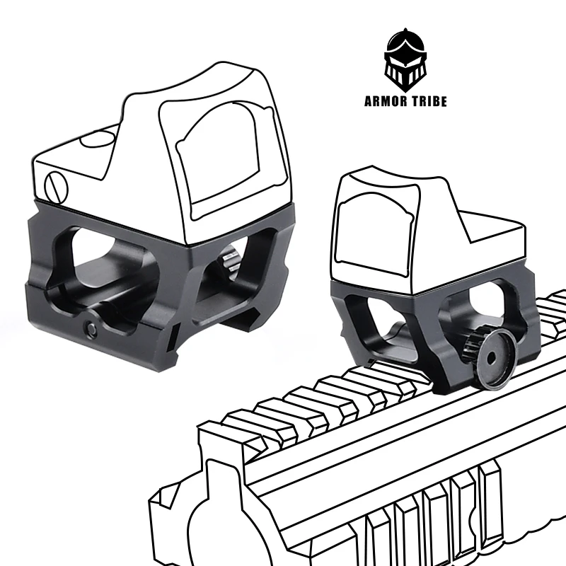 Picatinny Rail Rmr Red Dot | Picatinny Rail Rifle | Riser Picatinny ...