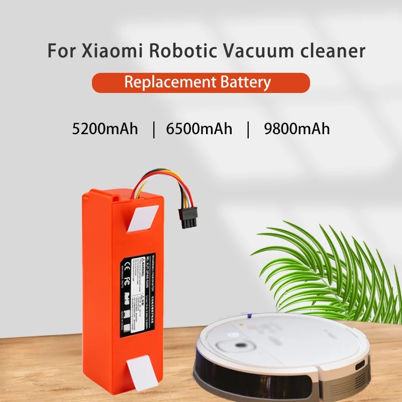 Original Xiaomi sweeping robot replacement battery 14.4V, 6500mAh ...