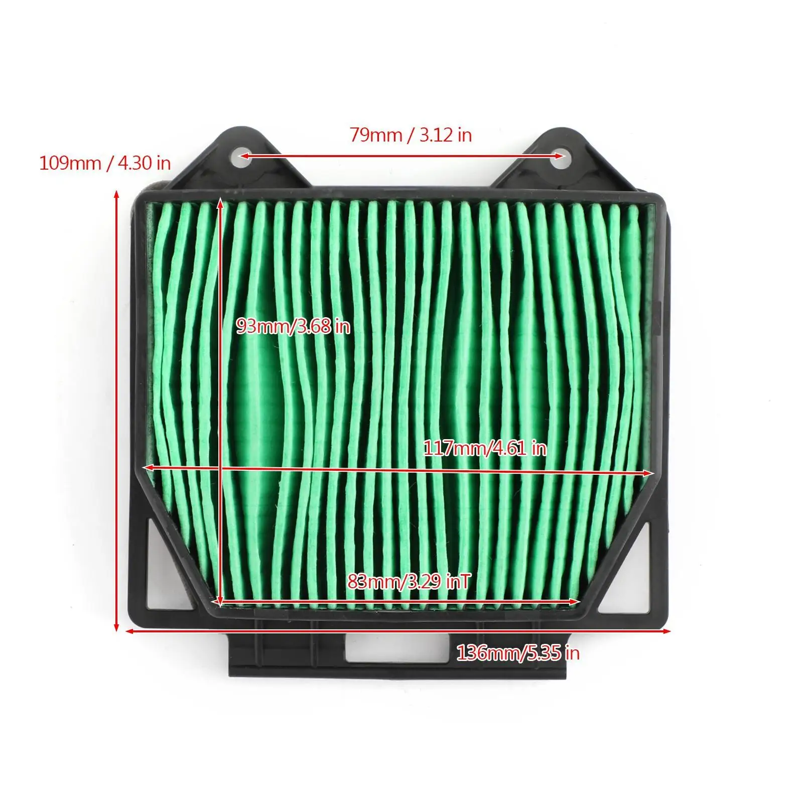 Air Filter for Honda CB125R CB250R CB300R CBF125 CBF250 CB 125R 250R ...