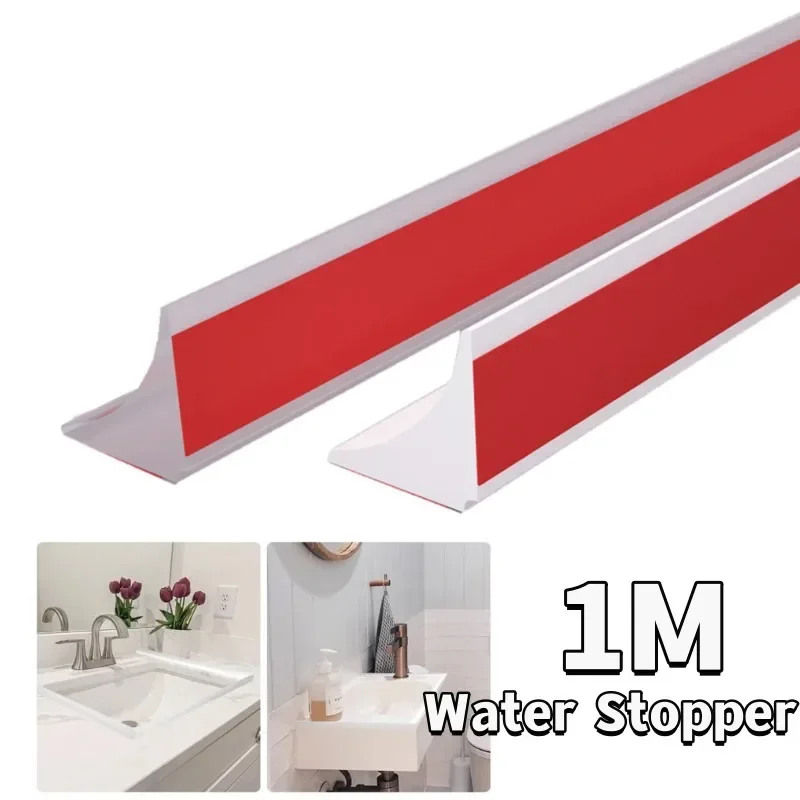 Silicone-Water-Stopper-Strip-Bendable-Kitchen-Countertop-Retaining ...