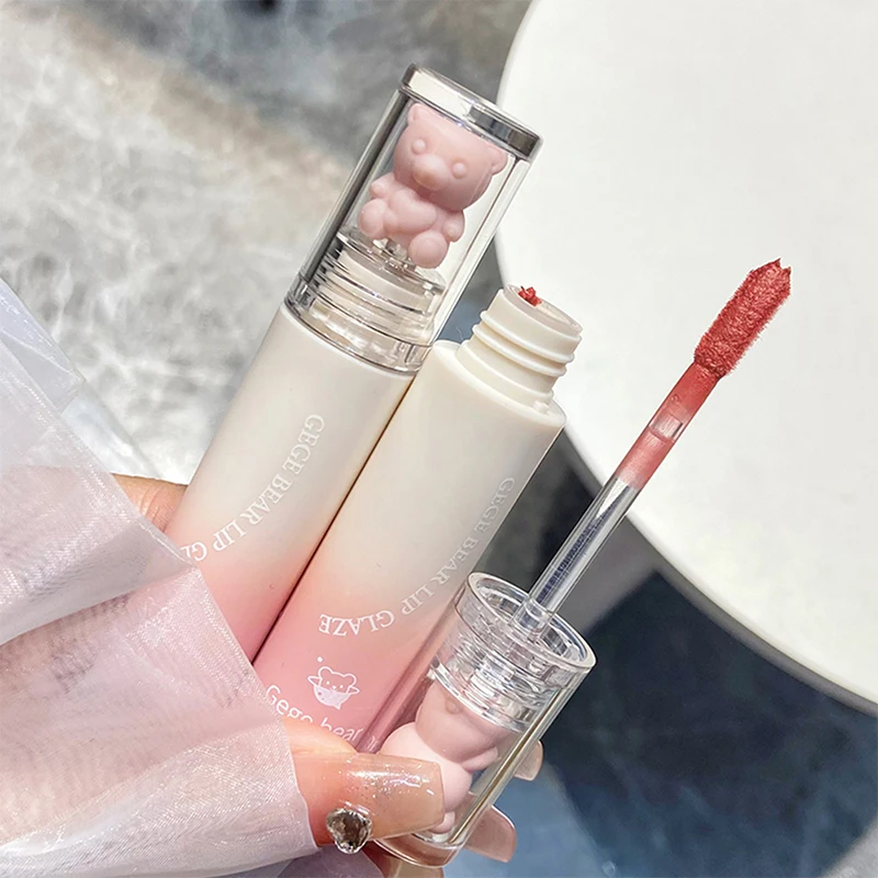 Velvet Mist Lip Gloss matte White Long-lasting Plain Price lipstick for ...