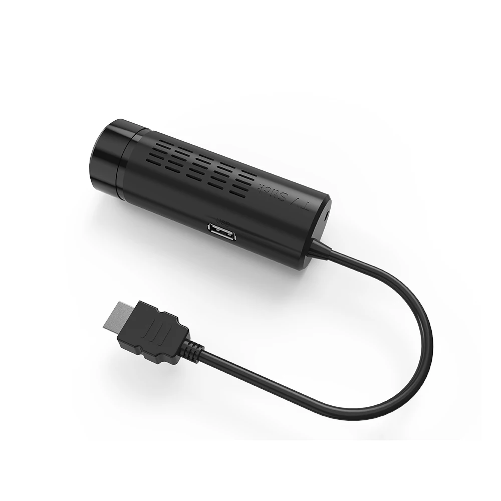 Récepteur-décodeur,clé TV numérique terrestre 2 en 1 HEVC H.265 ...