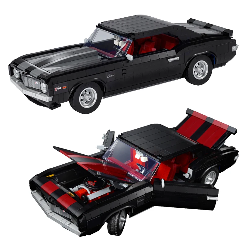New-Technical-Chevroleted-Camaro-Z28-Set-Compatible-10304-Race-Muscle ...