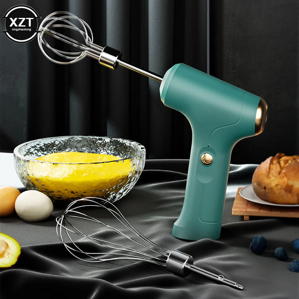 Generic Portable Electric Food Mixer Usb Wireless Hand Blender 3 Speeds ...