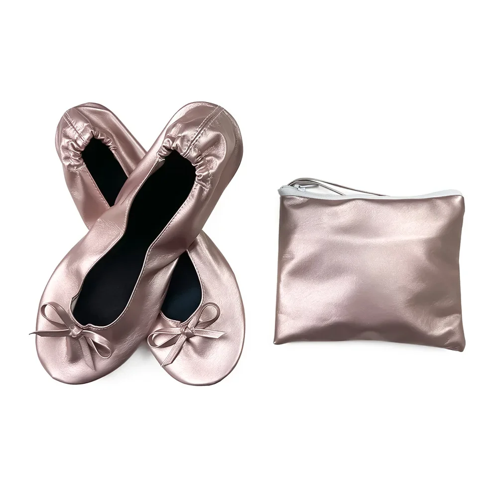 Women-Shoes-Flats-Portable-Fold-Up-Ballerina-Flat-Shoes-Roll-Up ...