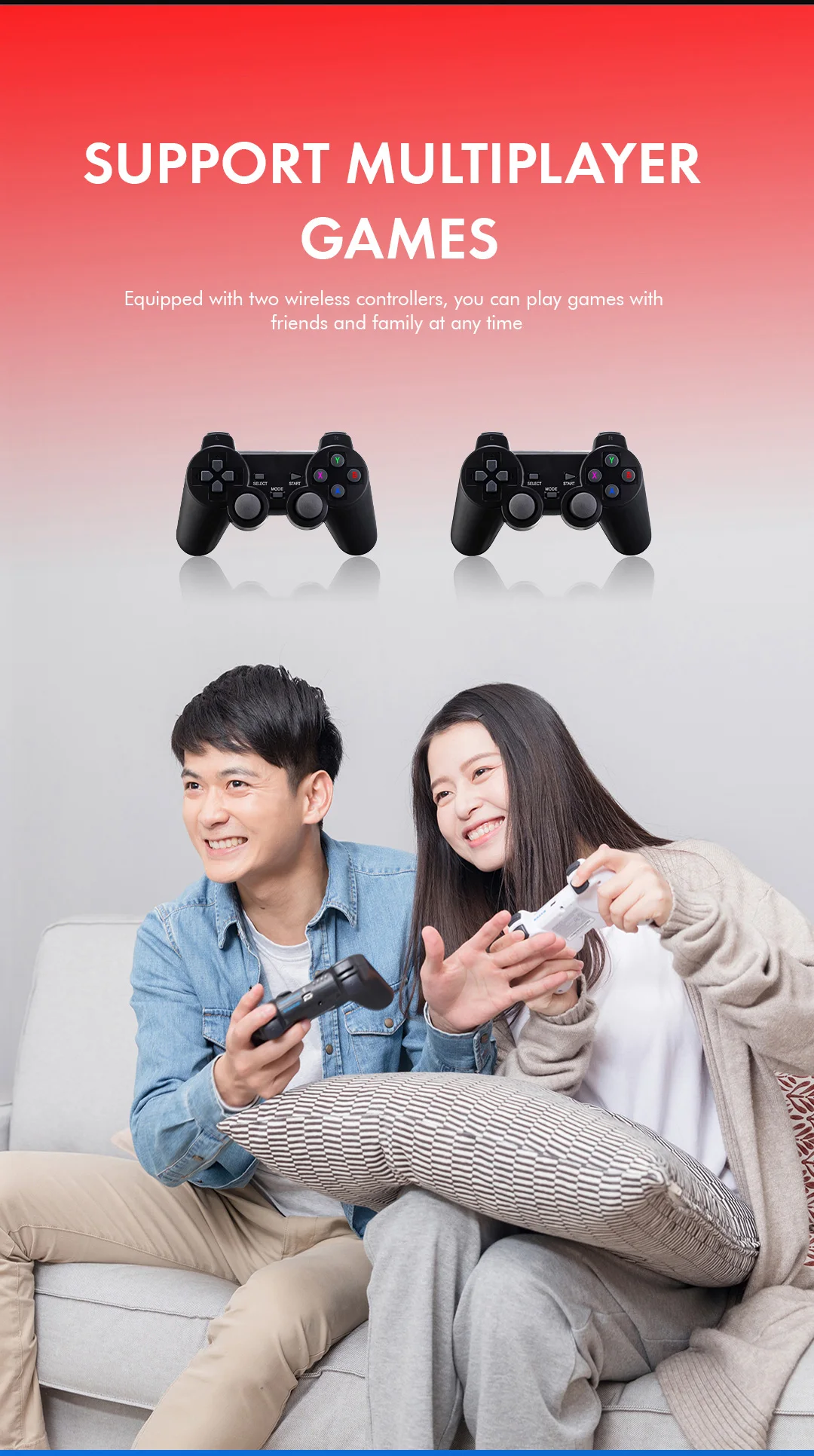 Generic GD10 Game Stick Retro Video Game Consoles Mini 4K HD Gaming ...