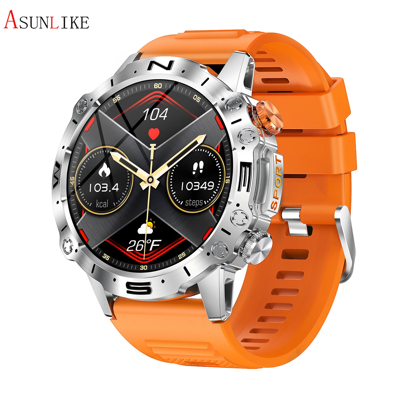 K59-Men-Smart-Watch-AMOLED-466-466-1-43inches-380mAh-Bluetooth-Call ...