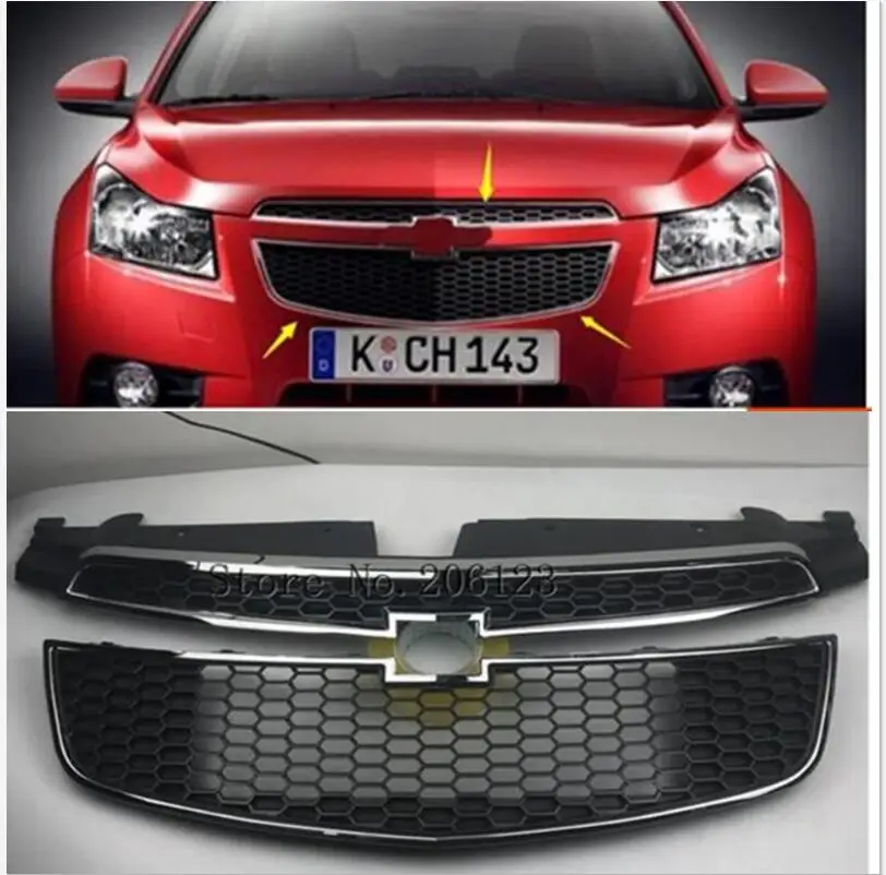 Silver Chevrolet Cruze Modified