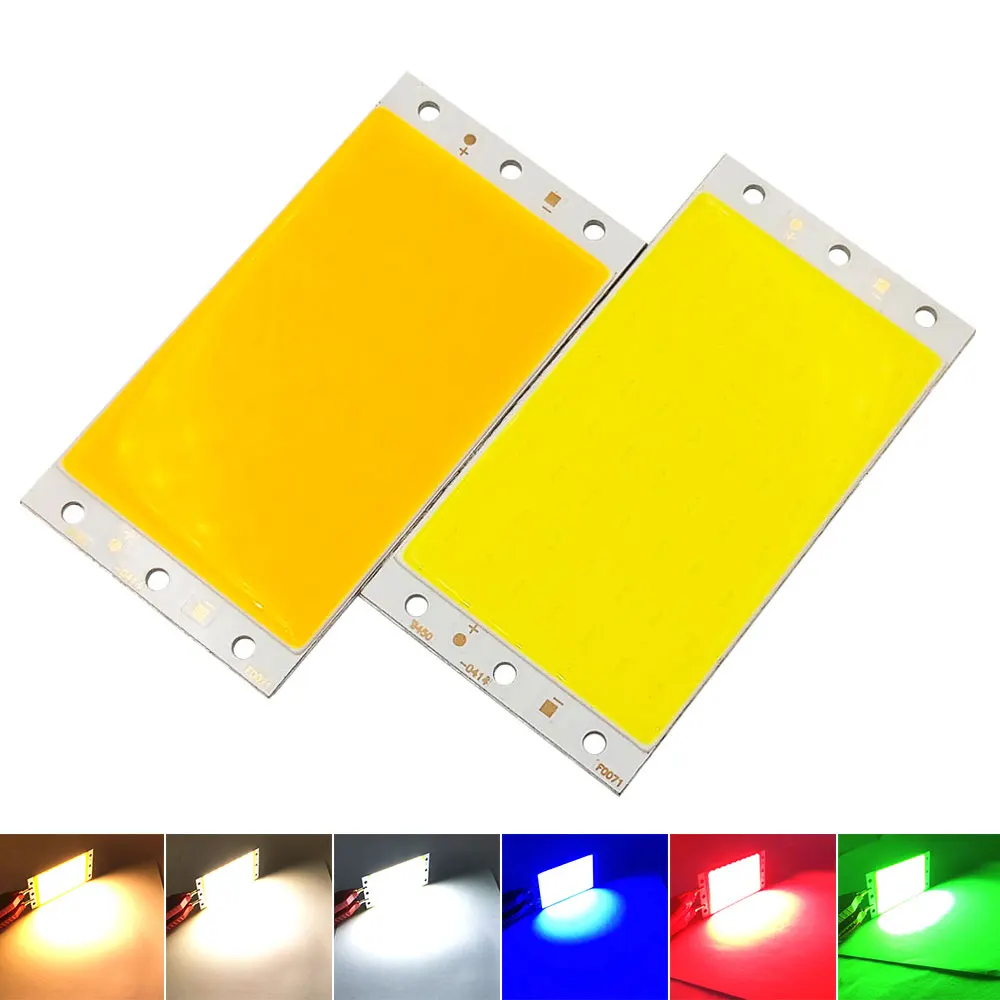 94x50MM-COB-LED-Panel-Light-Dimmable-DC-12V-15W-Ultra-Bright-Warm ...