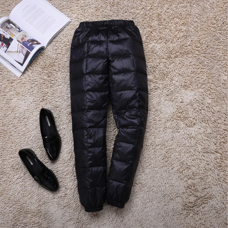 20-Degree-Women-Winter-Warm-White-Duck-Down-Pants-Female-Windproof-High ...