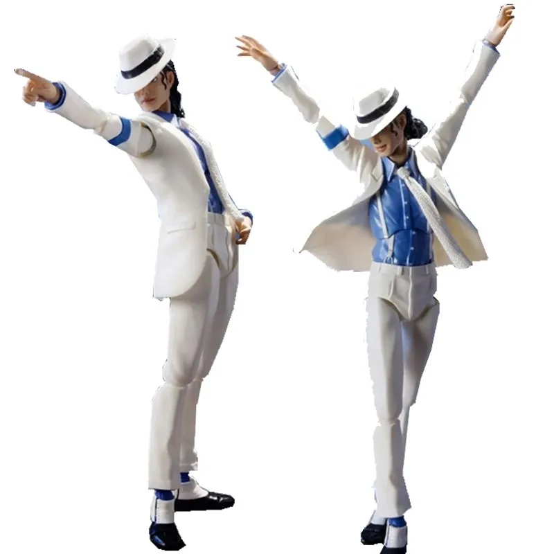14cm Michael Jackson Action Figure Smooth Criminal Moonwalk Collection ...