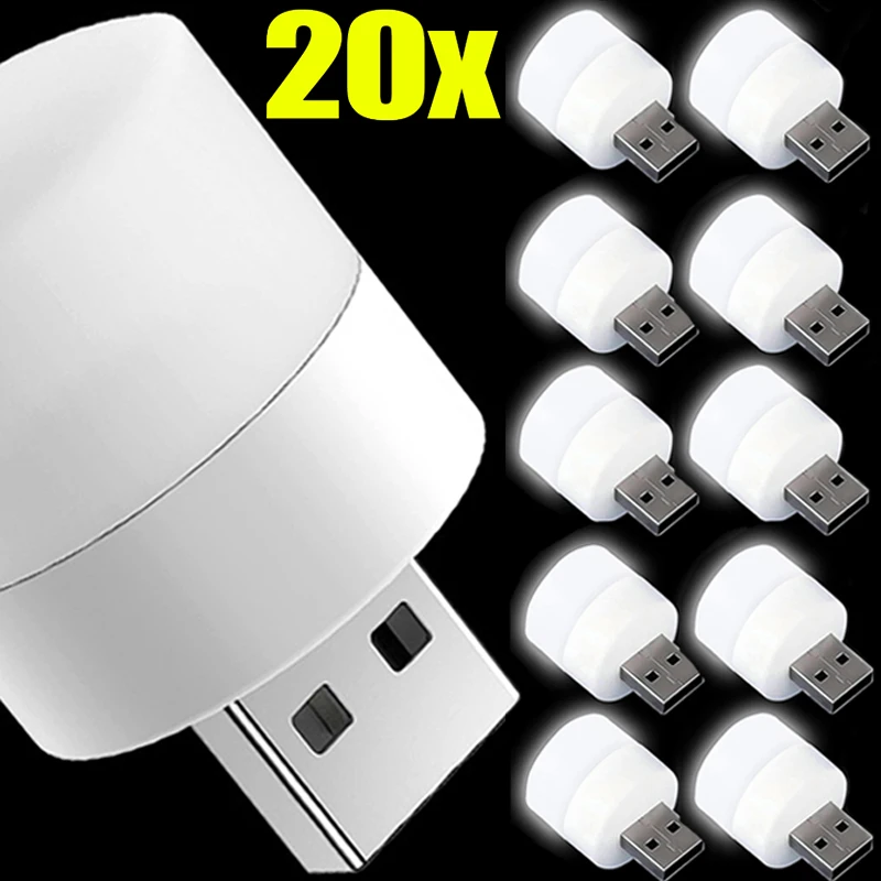 20-3Pcs-Mini-USB-LED-Light-Portable-Plug-Lamps-Eye-Protection-Book ...