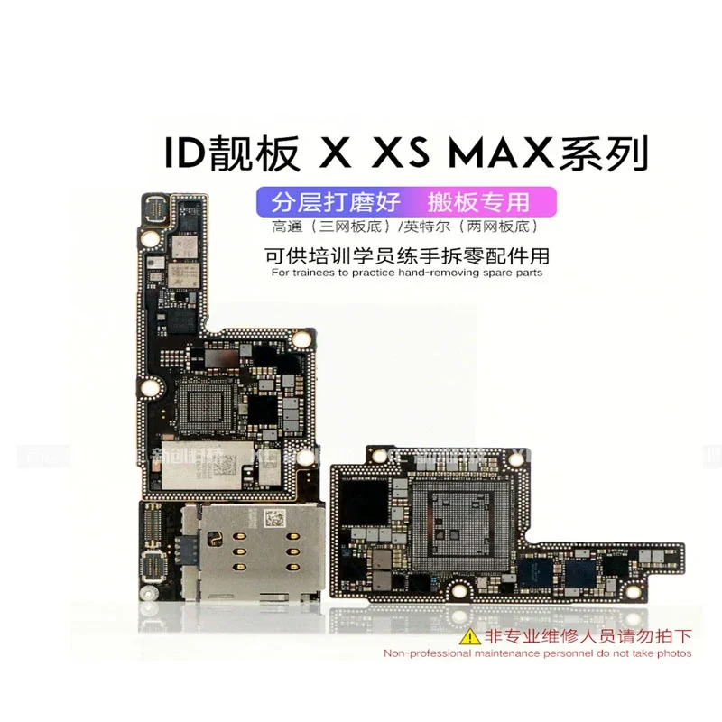 CNC-CUT-Motherboard-for-IPhone-X-Logic-Board-Polishing-CPU-AP-RF-Board ...