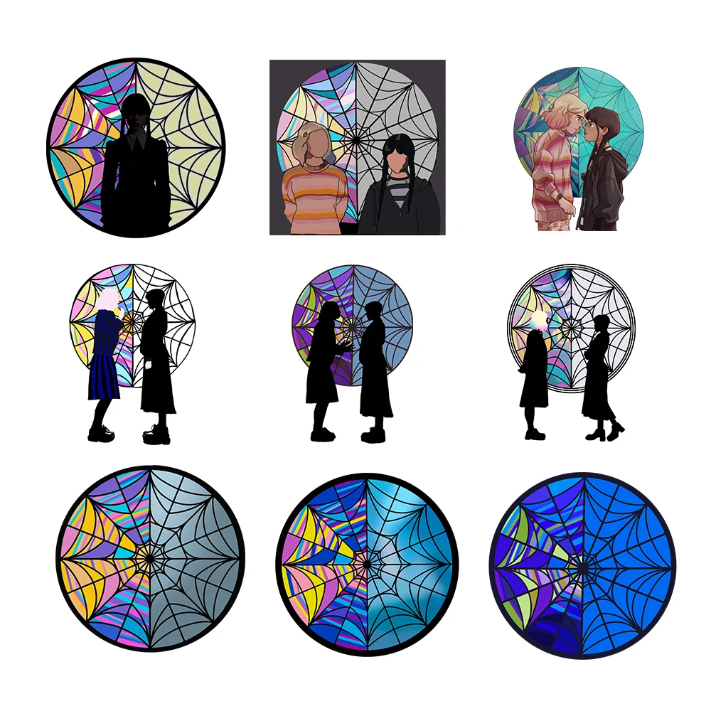 Wednesday-Iron-On-Transfer-For-Clothing-Patches-DIY-Washable-T-Shirts ...