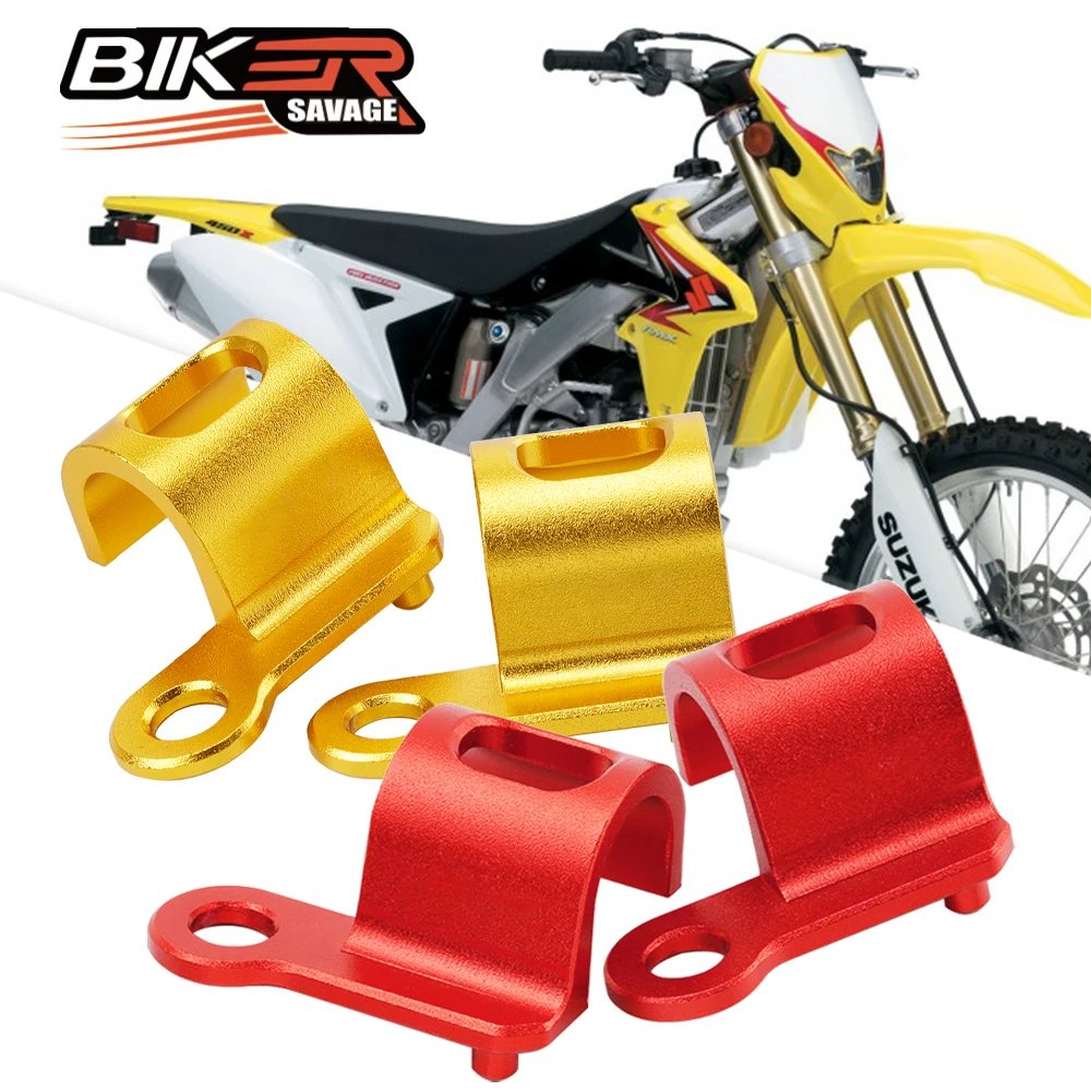 Motorcycle Rear Brake Line Holder Hose Clamp For SUZUKI DR650SE RM Z ...
