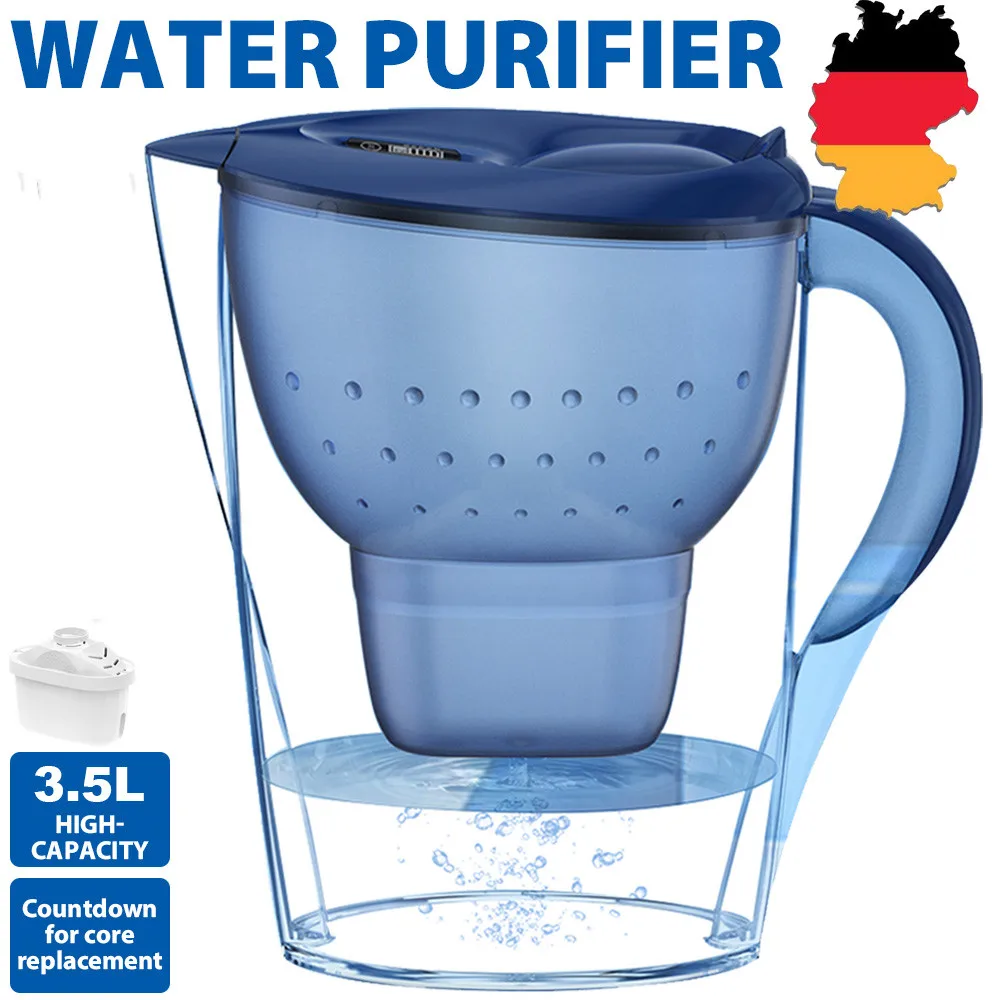 Household Filter Kettle with 1 Filter Device Alkaline Activated Carbon ...