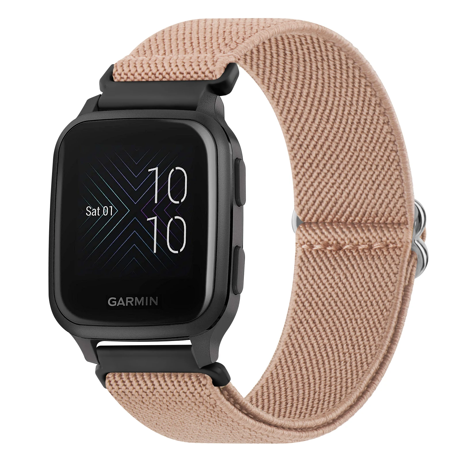 20mm-Elastic-Loop-Strap-For-Garmin-Vivoactive5-3-3music-Wristband-For ...