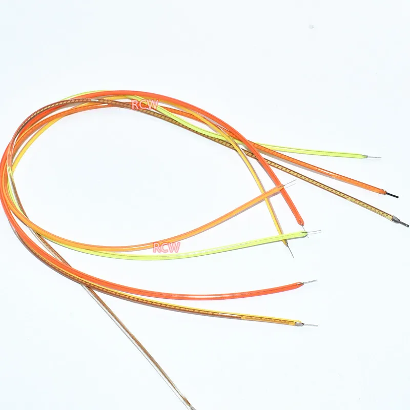 10pcs LED Filament 3V 80mm 130mm 300mm RED Green Blue White Flexible ...