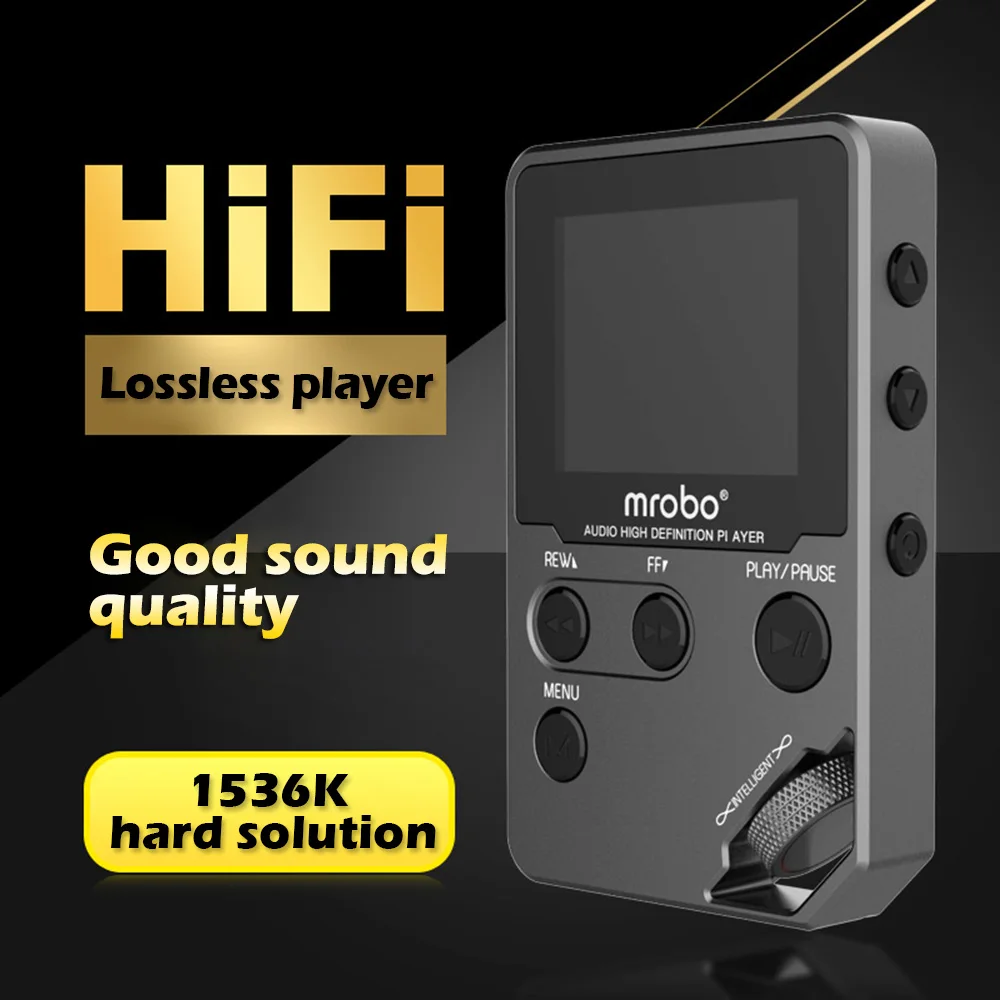 Reproductor MP3 de música estéreo HiFi profesional, decodificación DAC ...