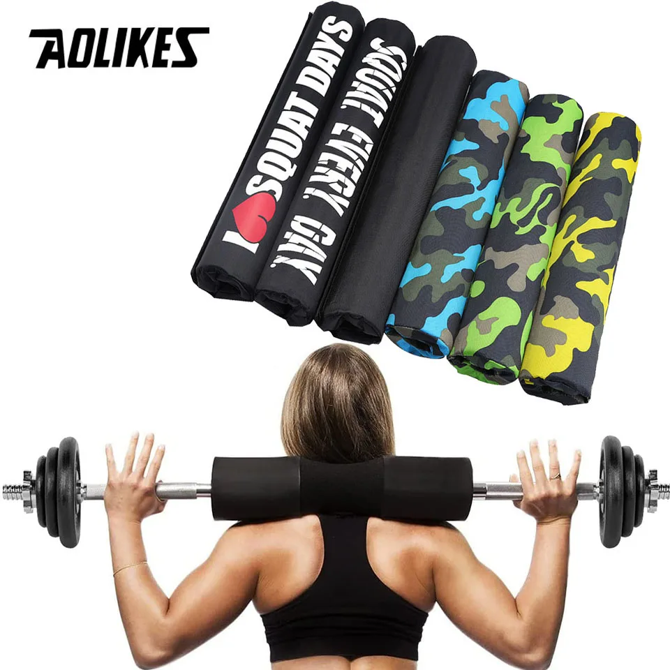 AOLIKES-Weightlifting-Barbell-Pad-Squat-Protective-Neck-Shoulder ...