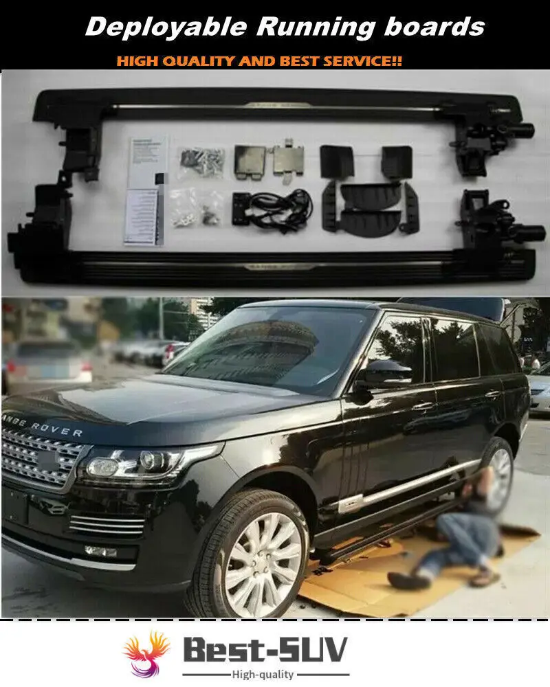 Deployable Electric Retractabe Running Boards Powerstep Side Step Nerf ...