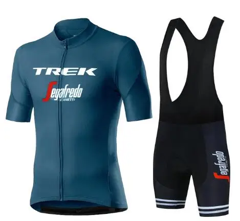 Trek Team 2023 New Short Sleeve Cycling Jersey Set Bib Shorts Ropa ...