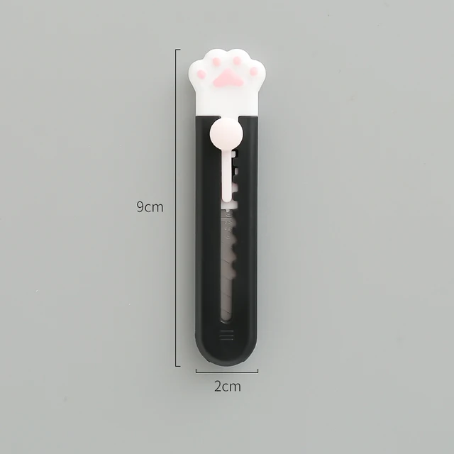 Kawaii Cute Cat Paw Mini Box Cutter – LoliFairies Kawaii Shop