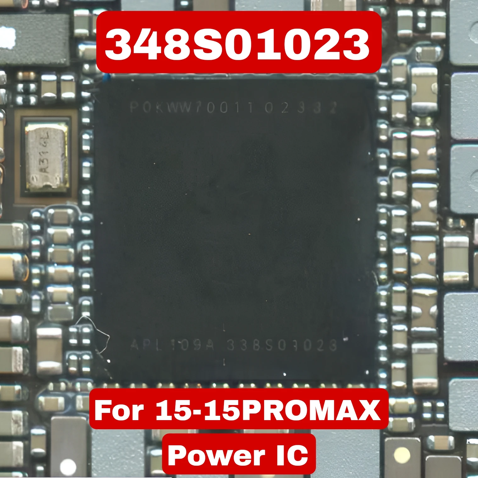 2-5PCS 338S01022 338S01023 Power IC For iPhone 15 Pro Max 15Pro ...