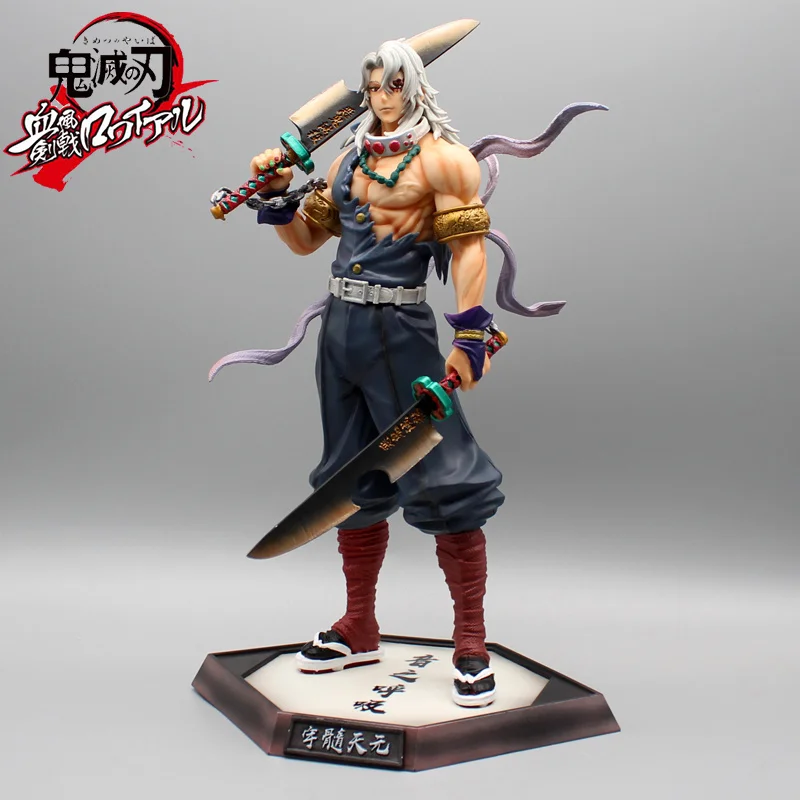 31cm demônio assassino uzui tengen anime figura kimetsu não yaiba ...
