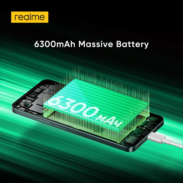 realme P3 Lite Smartphone with 6300mAh Battery, 6.67″ 120Hz Display ...