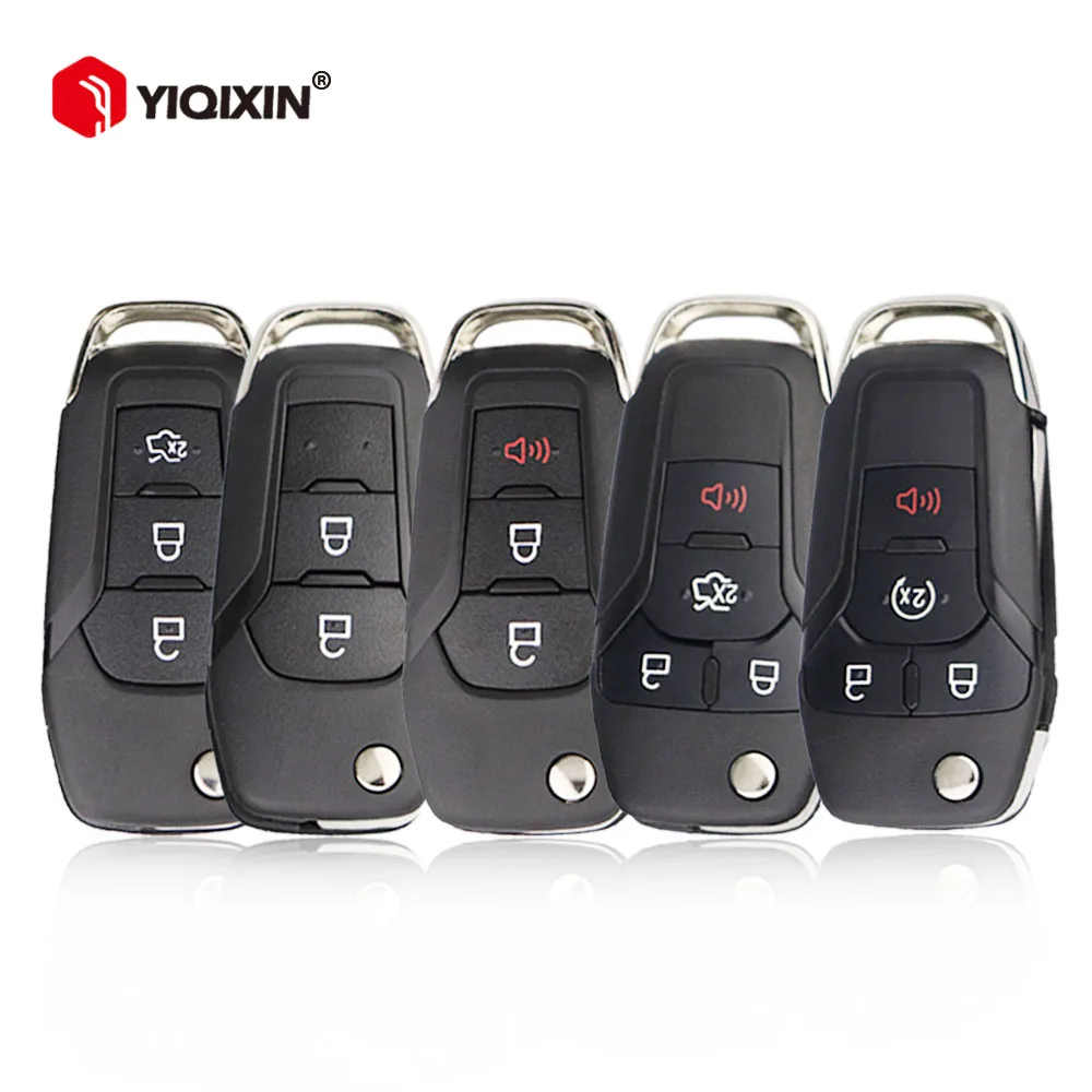 2/3/4 Button Flip Remote Car Key Shell For Ford Focus Fusion Mondeo ...