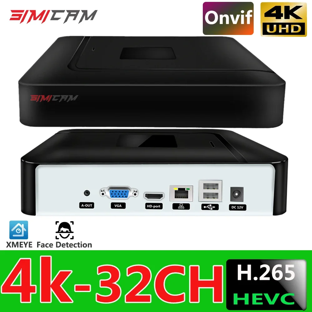 4K-H-265-Network-Video-Recorder-NVR-System-8-9-16-32-Channels-For-1080P ...