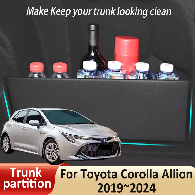 Car-Organizer-Trunk-Side-Partition-For-Toyota-Corolla-Allion-2019-2024 ...