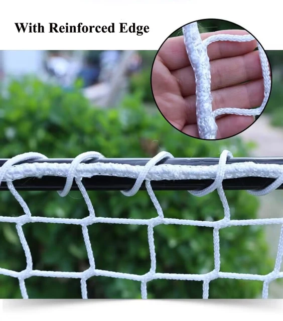 4x4 Inch Mesh Net Soccer Backstop Practice Net - 4x4 Mesh, Nylon ...