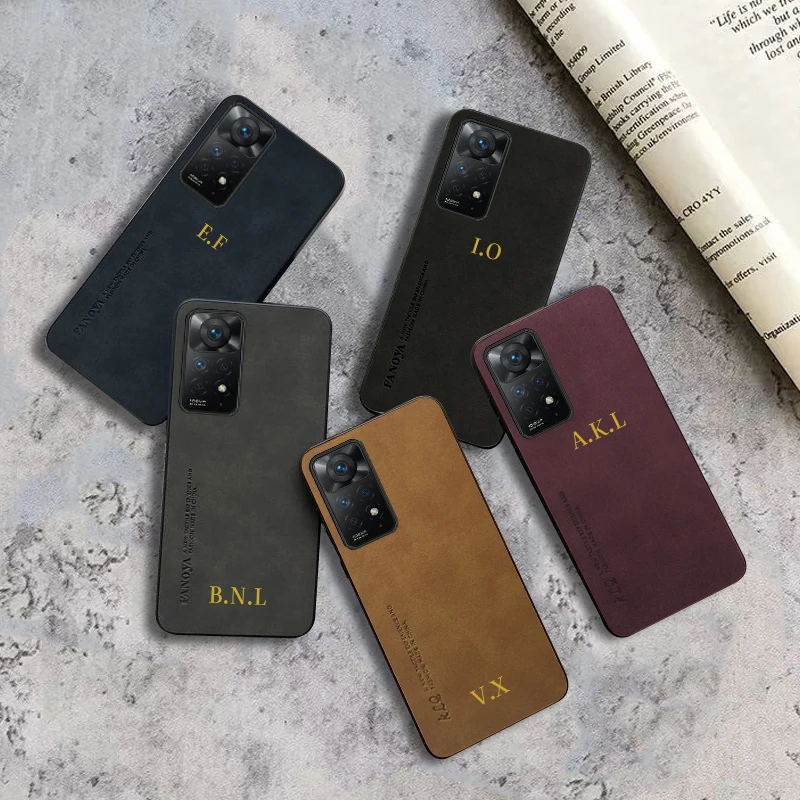 Funda-personalizada-con-nombre-y-letras-para-Xiaomi-Redmi-Note-11-Funda ...