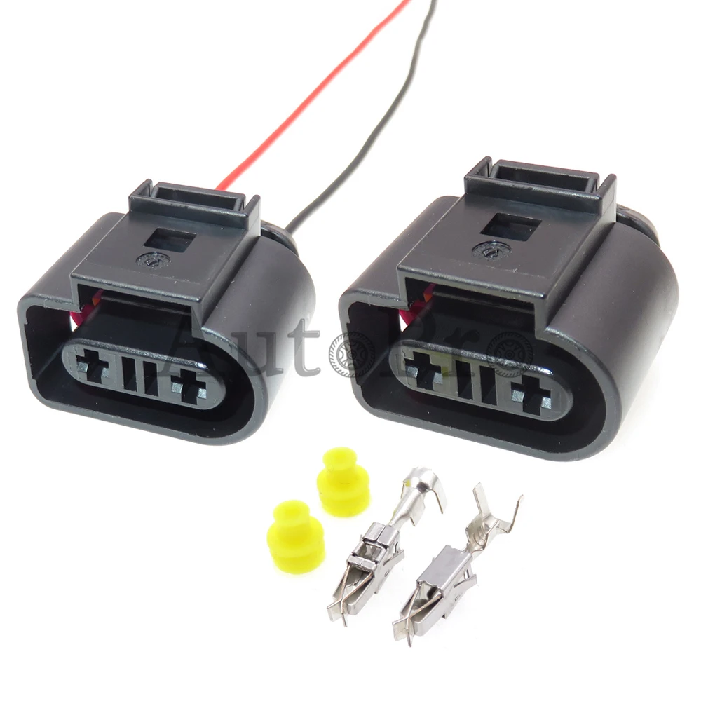 1-Set-2-Hole-Starter-Conlant-Level-Cable-Plug-For-VW-Audi-1K0-973-202 ...
