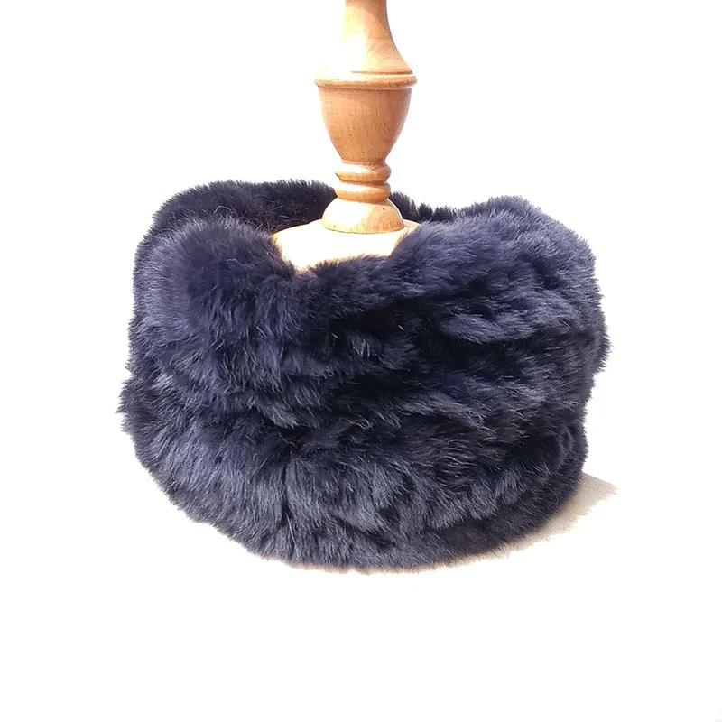 Winter Fur Scarves Women Rabbit | Rabbit Fur Scarf Wrap Women - Real ...