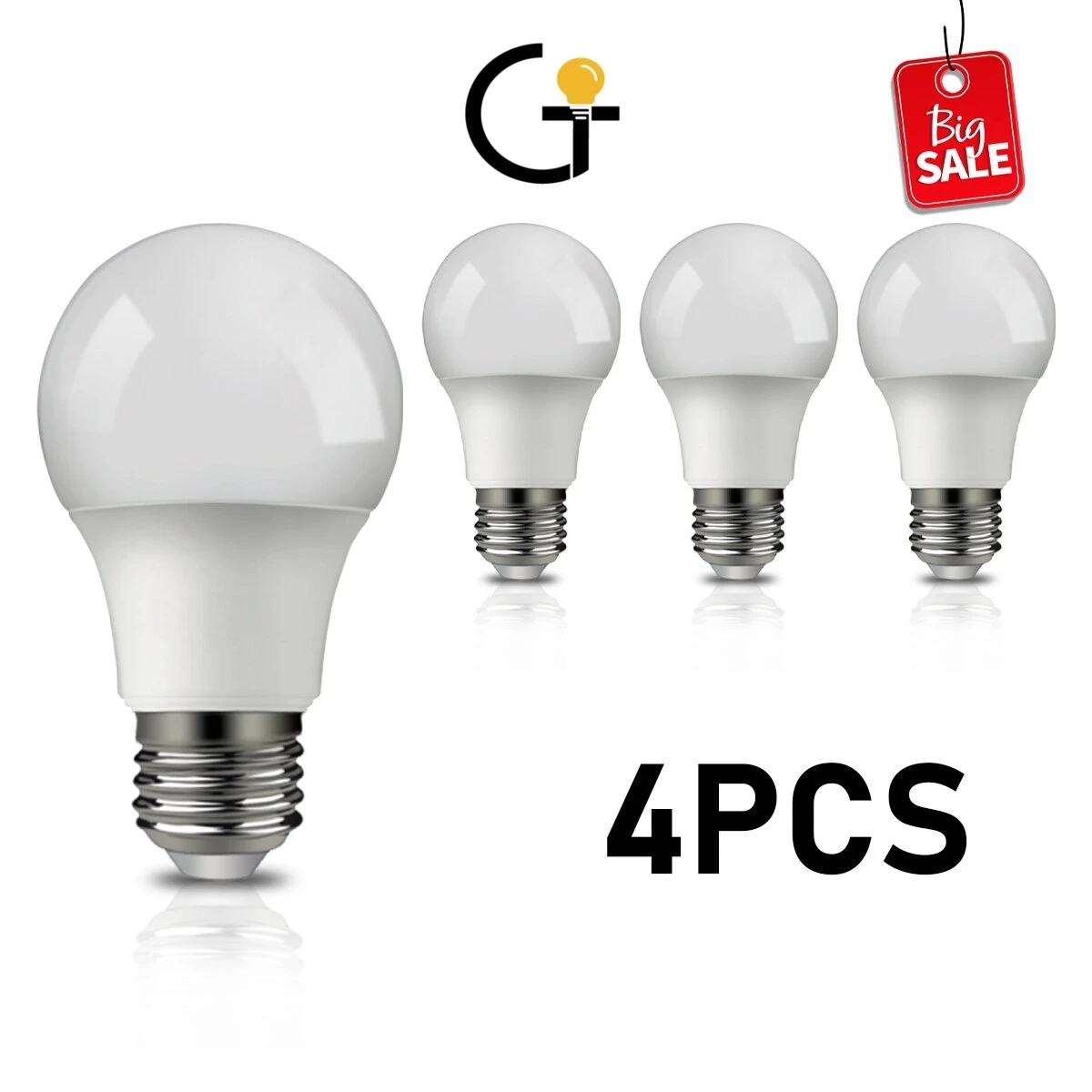 4pcs-LED-Bulb-Lamps-E27-B22-AC220V-240V-A60-Light-Bulb-power-9W-High ...