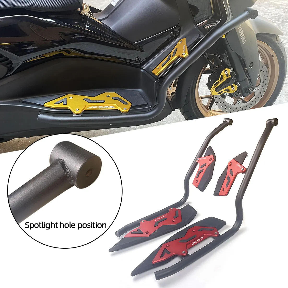 XMAX300 범퍼가드발판 크래쉬밤바 [X맥스] For Yamaha XMAX 300/250 2018-2024 Motorcycle ...