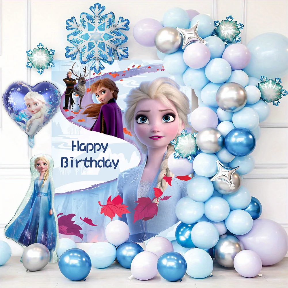 52pcs-Disney-Frozen-Princess-Elsa-Balloon-Set-Elsa-Background-Banner ...