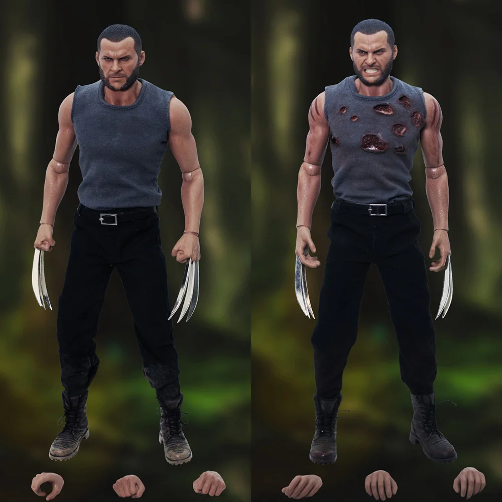 Collectible-X24-Conjunto-Completo-Figura-1-6-Logan-Cabe-a-Irritada ...