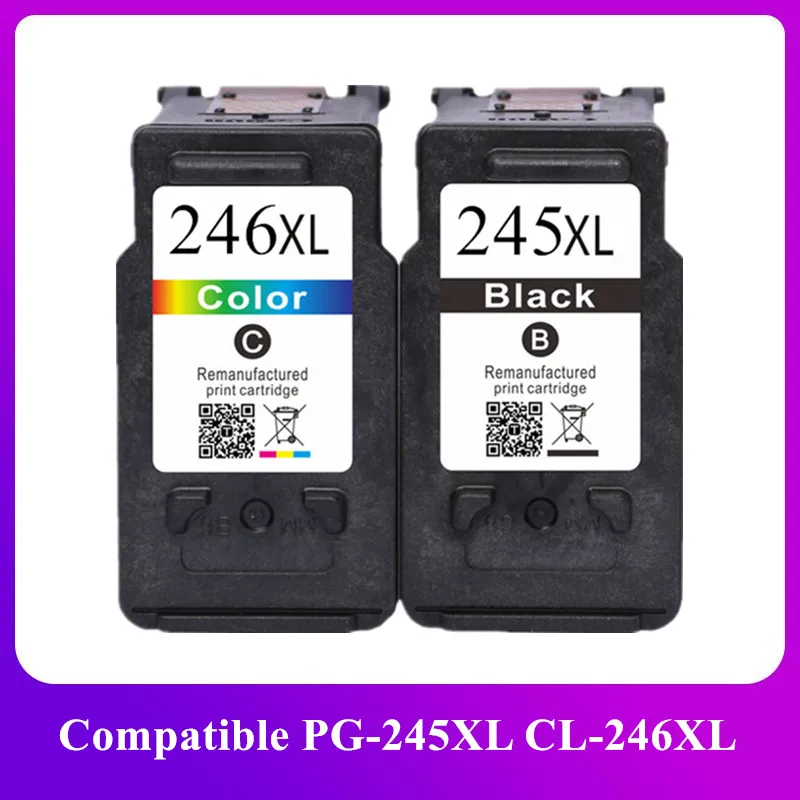 PG-245XL 245XL 246XL PG245 CL246 Ink Cartridge for Canon PG 245 PG-245 ...
