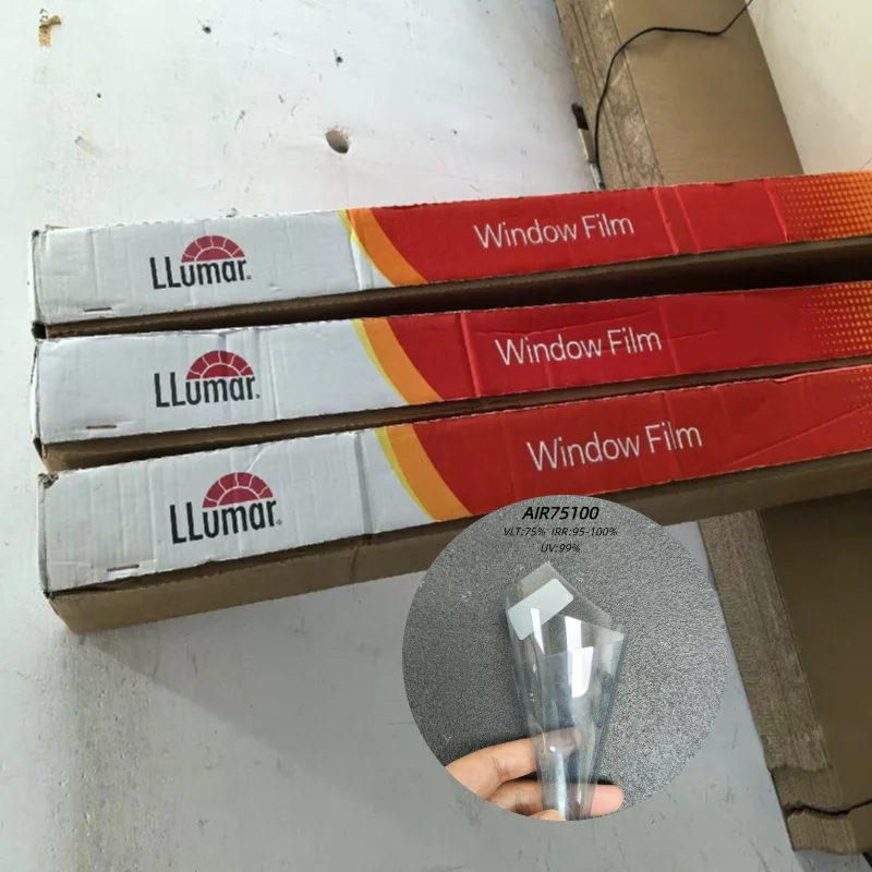 Llumar Car Window Tint Film PET Heat Insulat: 99.9% IR Rejection, 74.9% ...