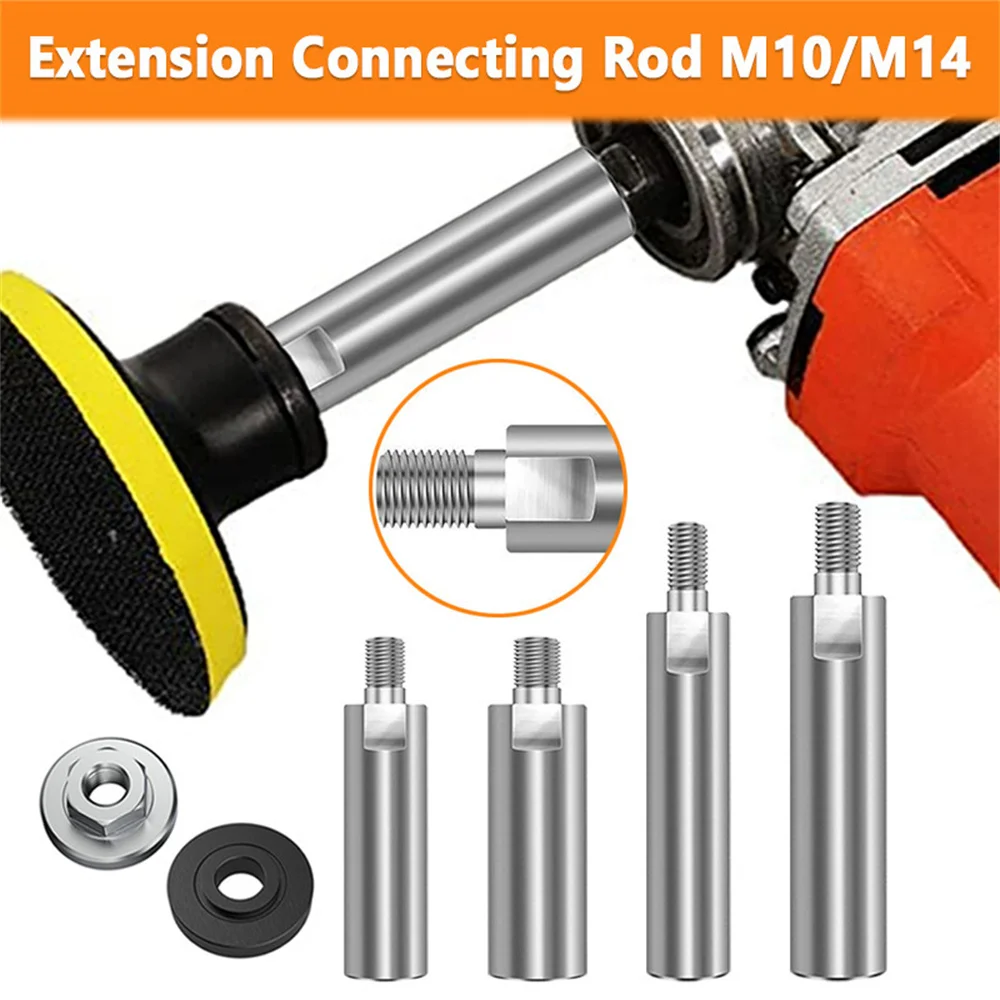 1PCS M10 thread adapter Extension rod 80mm Angle Grinder Extension ...