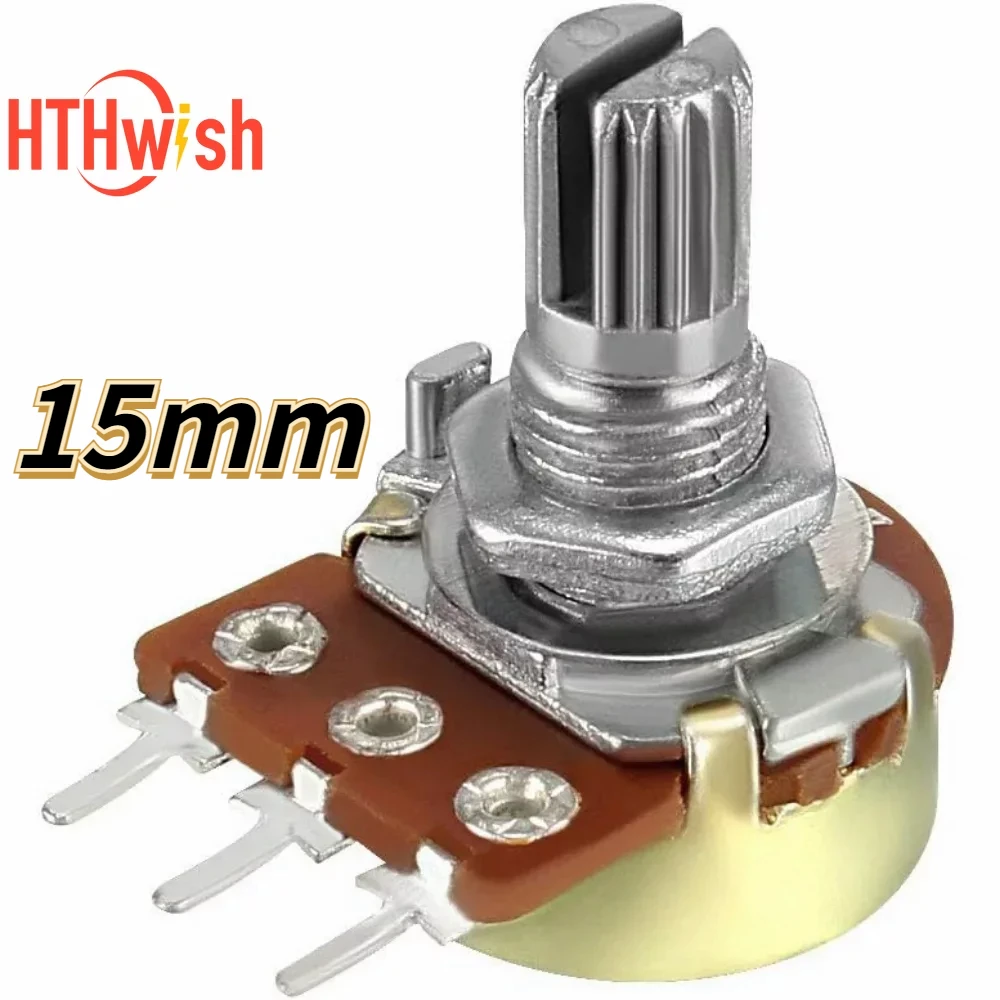 5Pcs-WH148-15mm-100K-1M-Ohm-Linear-Potentiometers-Variable-Resistors ...